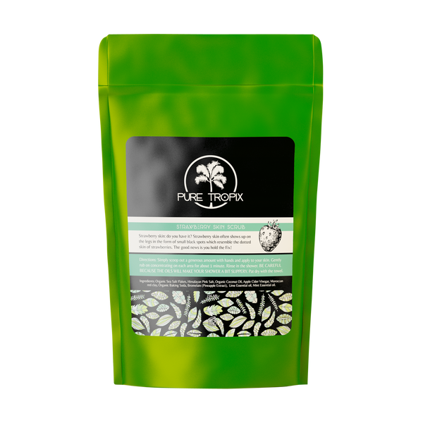 Strawberry Skin Scrubber | Best Skin Scrubber | Pure Tropix